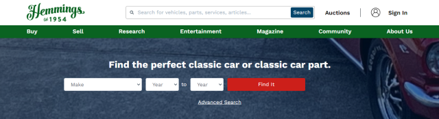 Hemmings Review 2026: The Authority on Classic Cars