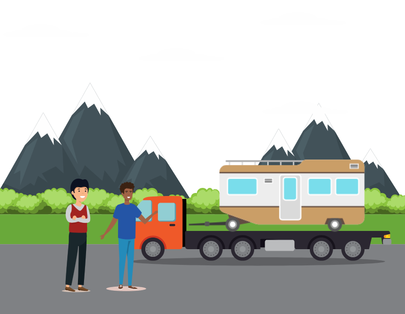 Nationwide Travel Trailer Transport Experts